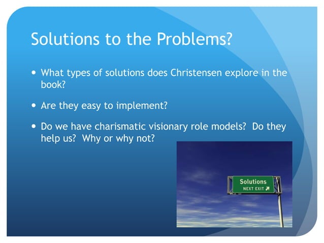 Disrupting class | PPT