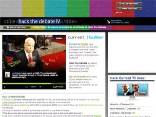 Disruption 2.0: Broadcast versus Social Media | PPT
