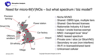Dean Bubley presentation on enterprise & neutral host models for mobile ...