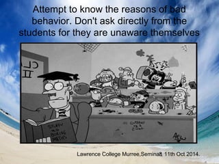 Disruptive Student Cartoon