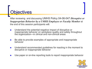 Disruptive Behavior Toolkit University of Michigan.pptx