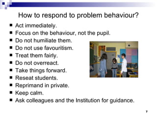 Disruptive Behaviour | PPT