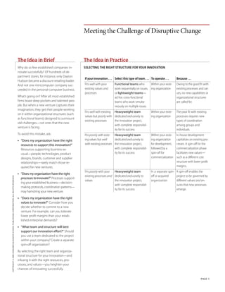 Disruptive change | PDF