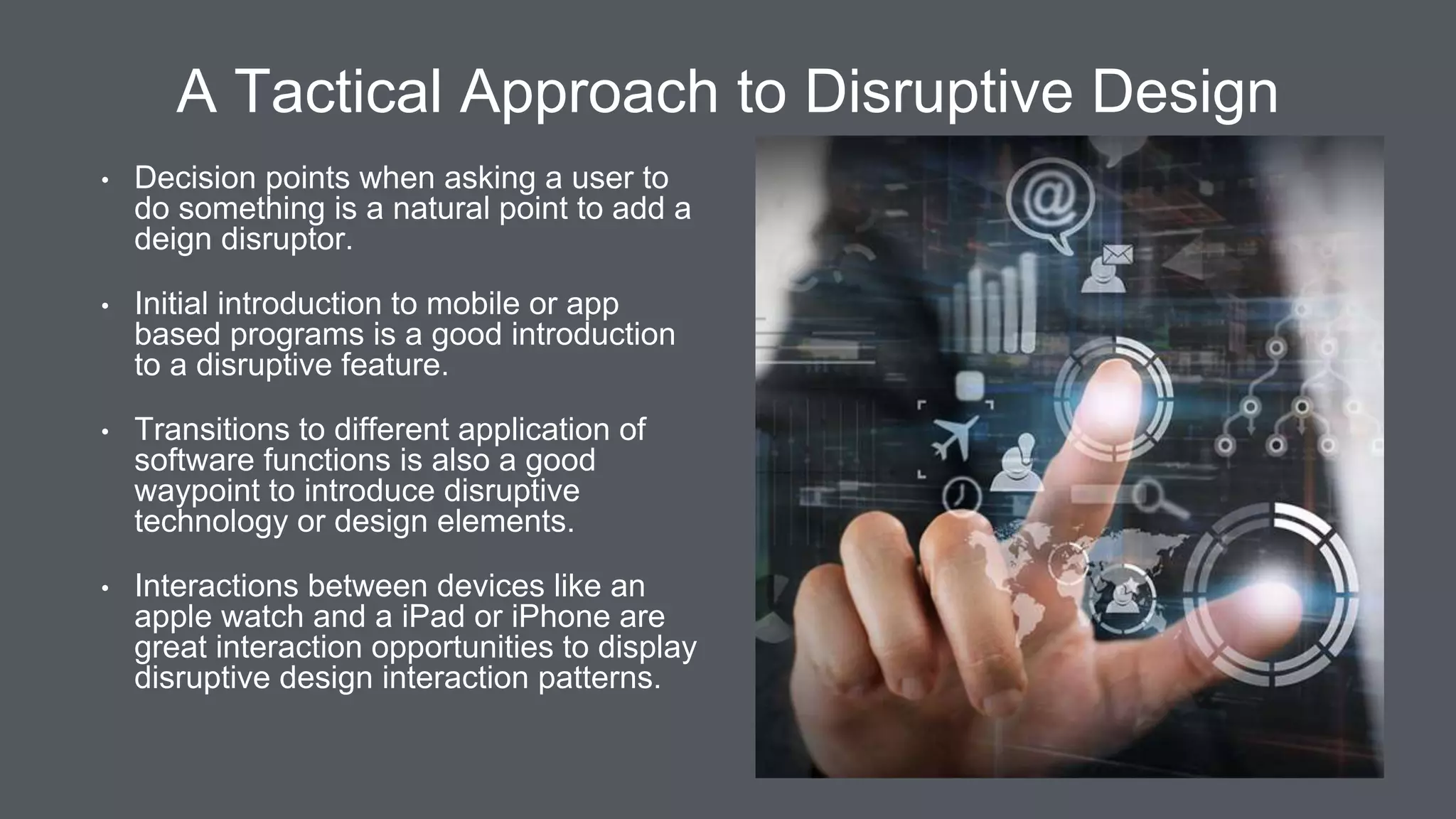 Disruptive information design | PPTX
