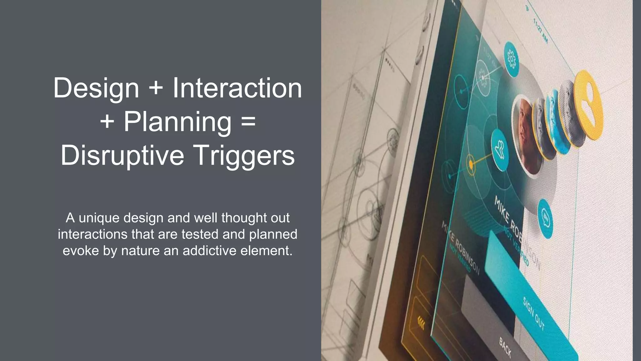 Disruptive information design | PPTX