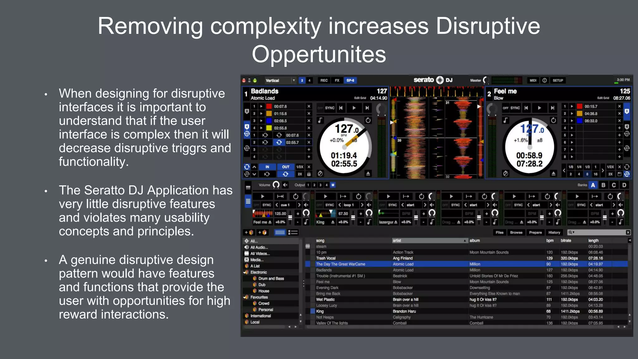 Disruptive information design | PPTX