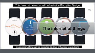 Disruptive information design | PPTX