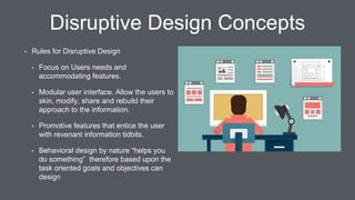 Disruptive information design | PPTX