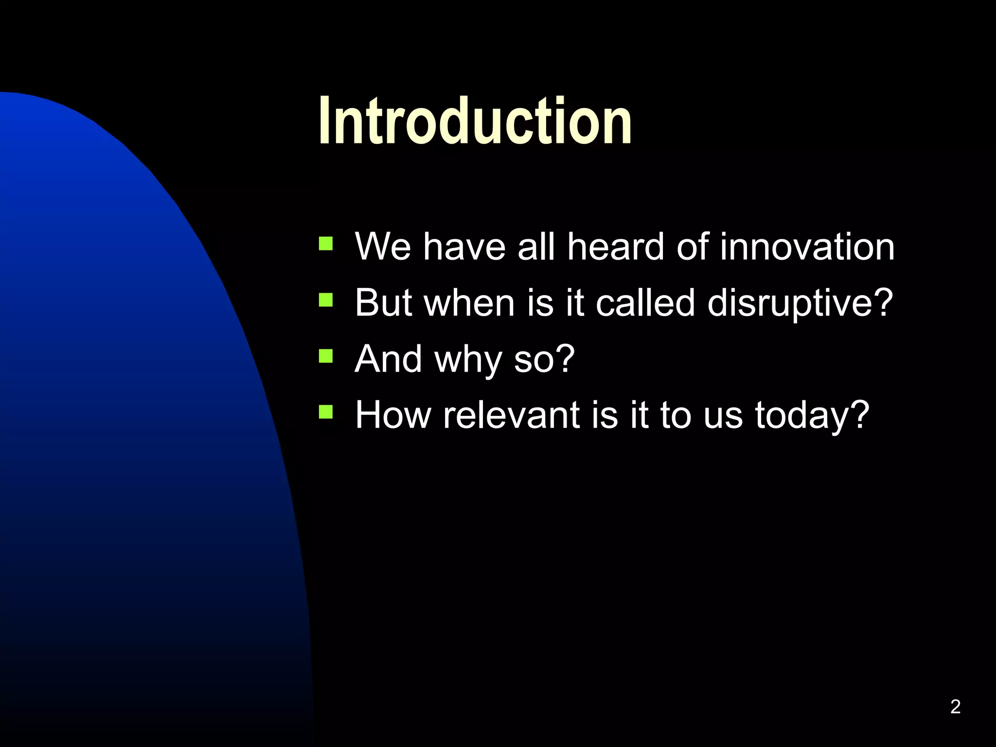 Disruptive innovation | PDF