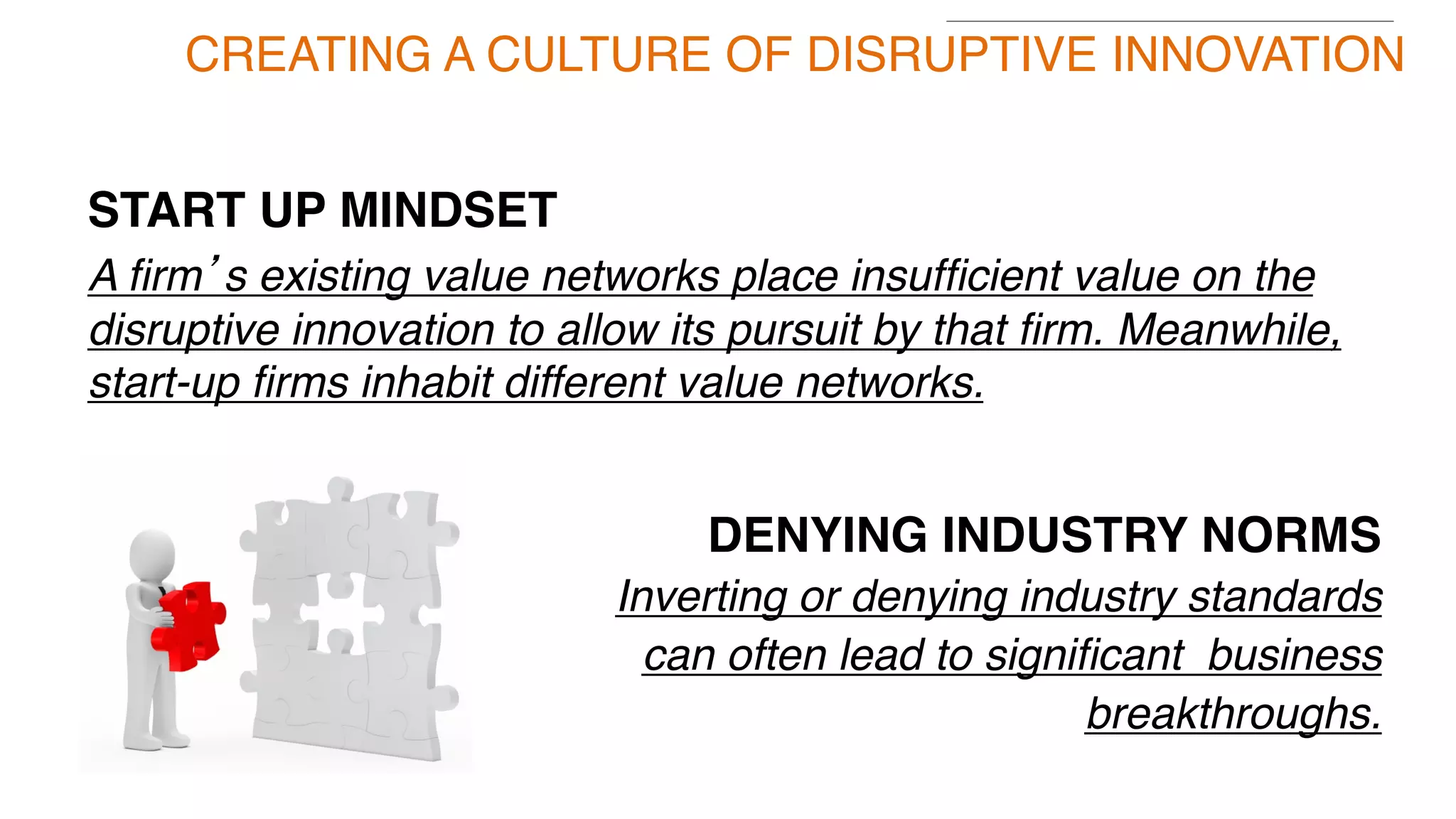 Disruptive Innovation-What Fuels it? | PPT