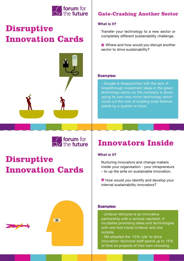 Disruptive Innovation Cards