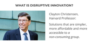 Disruptive Innovation - What Disrupt Really Means | PDF