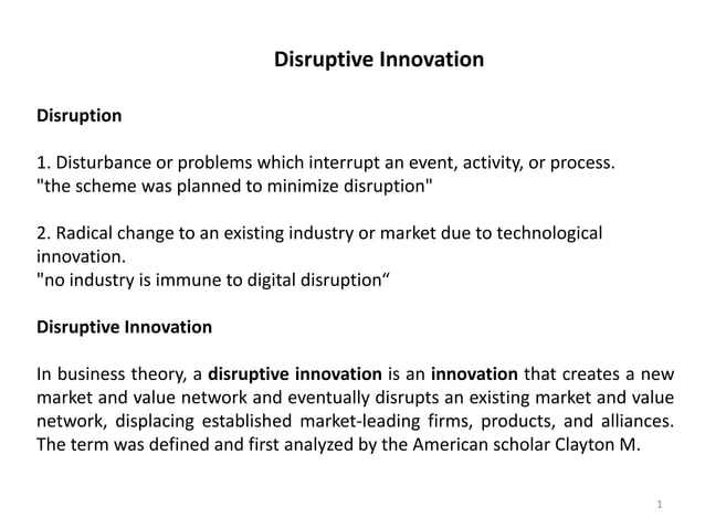 Disruptive Innovation and environmental safeguarding process ppt.pptx