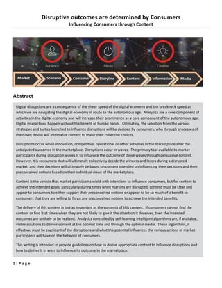 Disruptive outcomes are determined by consumers | PDF | Free Download