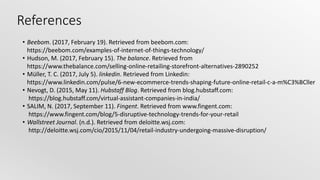 DISRUPTIVE TECHNOLOGY IN RETAIL MARKETING AND ITS FUTURE. | PPTX ...