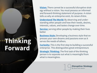 Disruptive Strategy Presentation | PDF