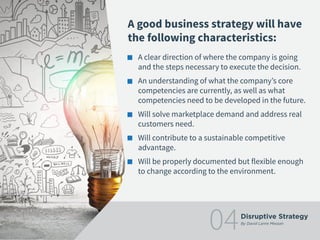 Disruptive Strategy Presentation | PPT