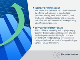 Disruptive Strategy Presentation | PDF