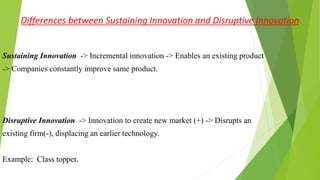 Disruptive Technologies for Sustaiinability | PPT