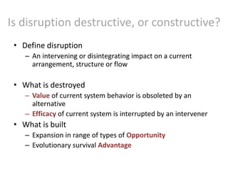 Disruptive Technologies Explained | PPT