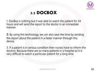 Disruptive technologies in healthcare | PPTX