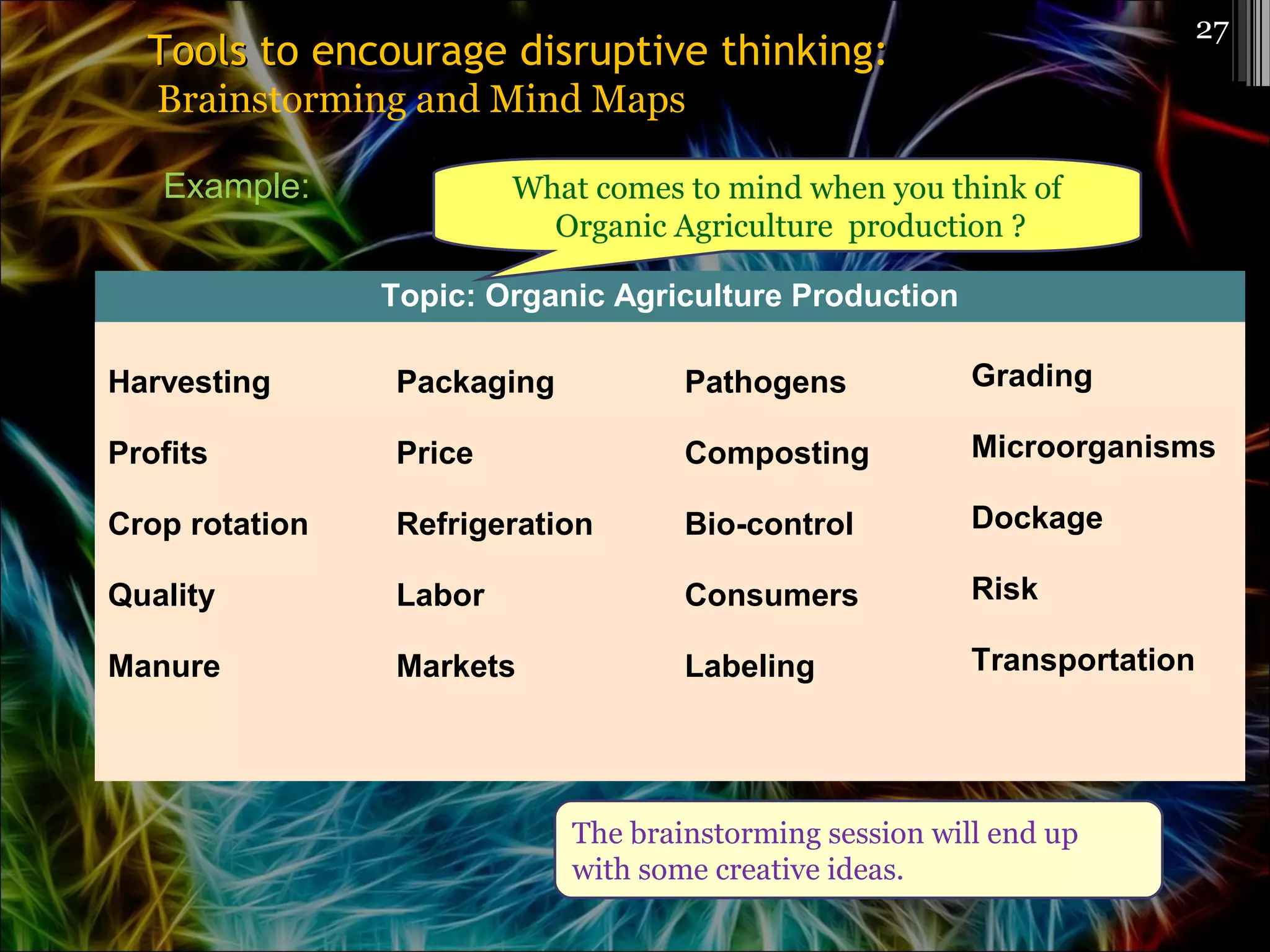 Disruptive thinking | PPT