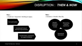 Disrupt the Status Quo : Digital Revolution, Fintech & Stakeholder ...