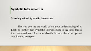 DISS - Lesson 6 - Marxism and Symbolic Interactionism | PPTX