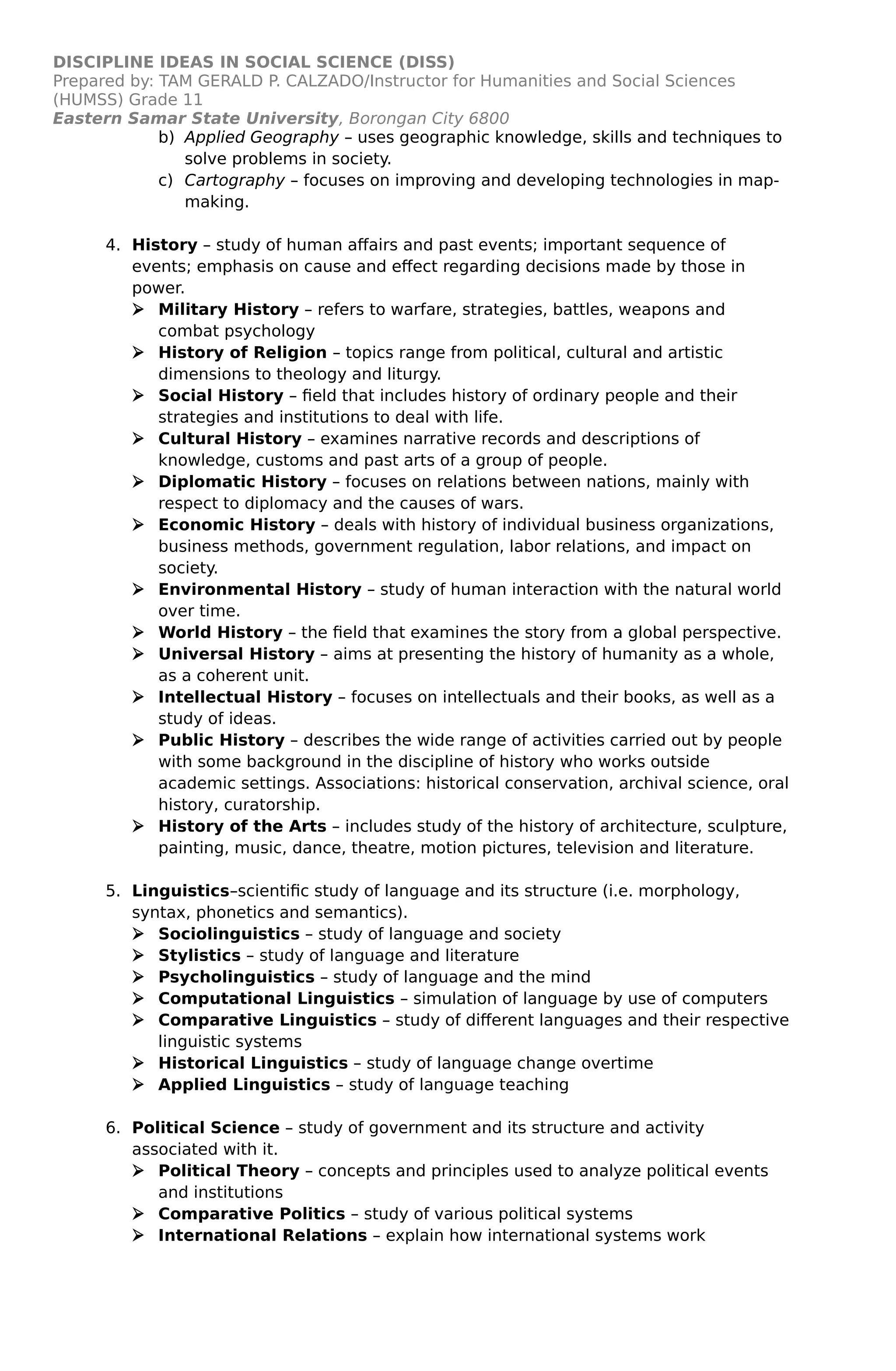 Disciplined and Ideas in Social Science -quarter1-module 1.pdf
