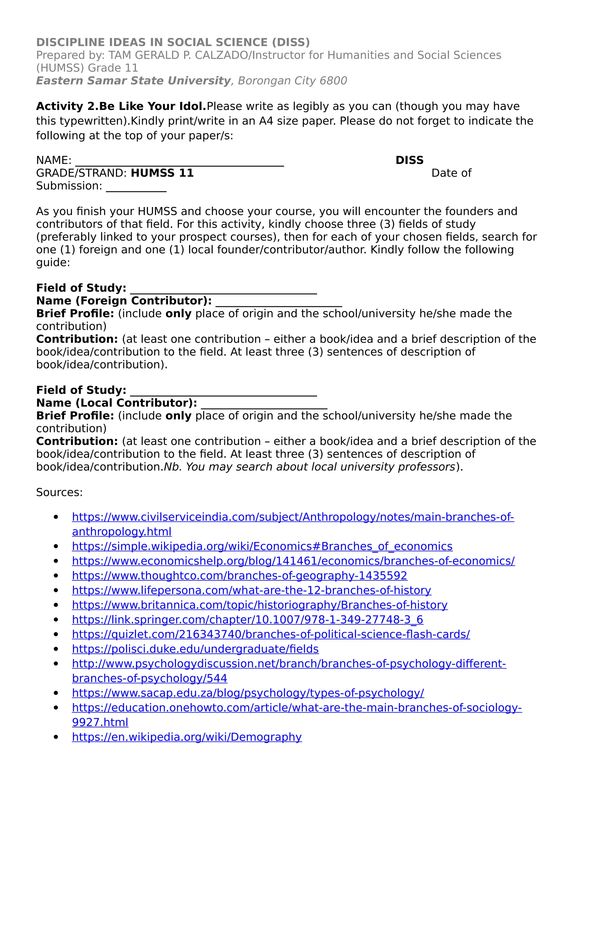 Disciplined and Ideas in Social Science -quarter1-module 1.pdf