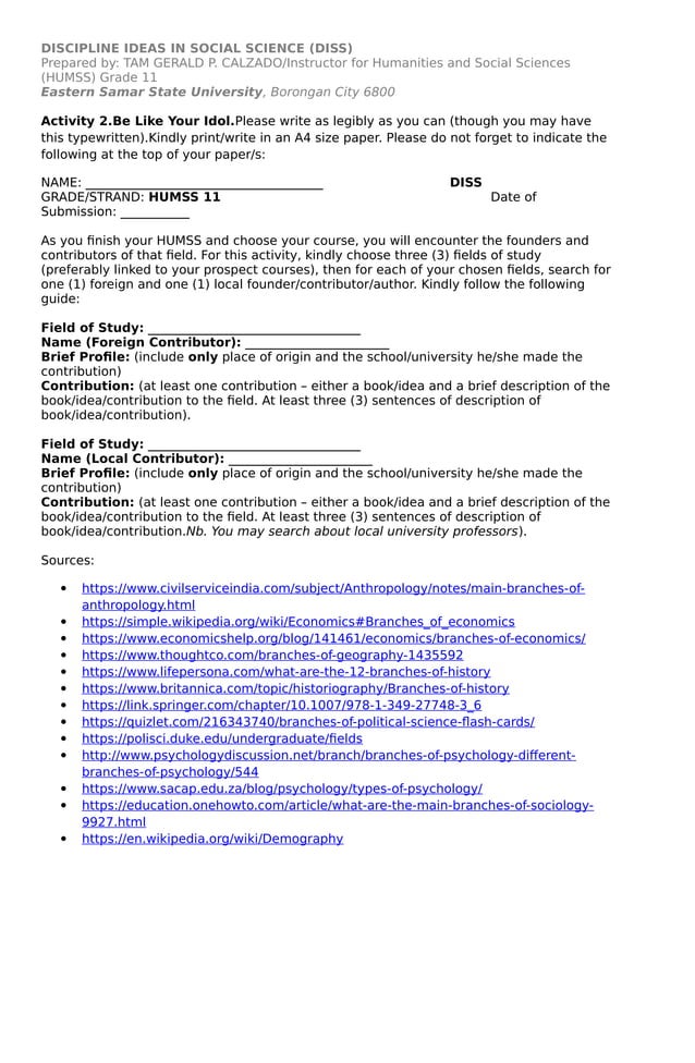 Disciplined and Ideas in Social Science -quarter1-module 1.pdf