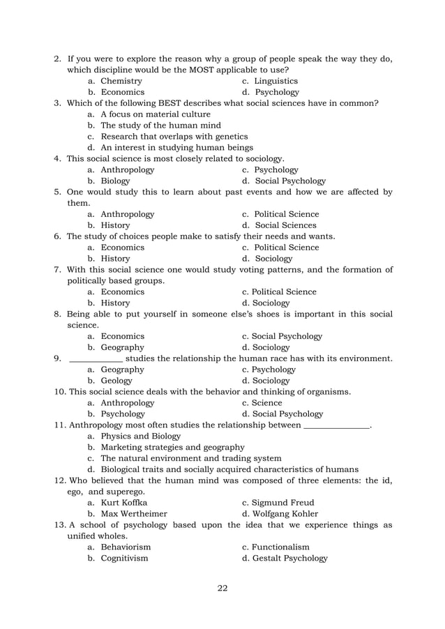 discipline and Ideas in Social Science-q1-m2.pdf | Educational ...