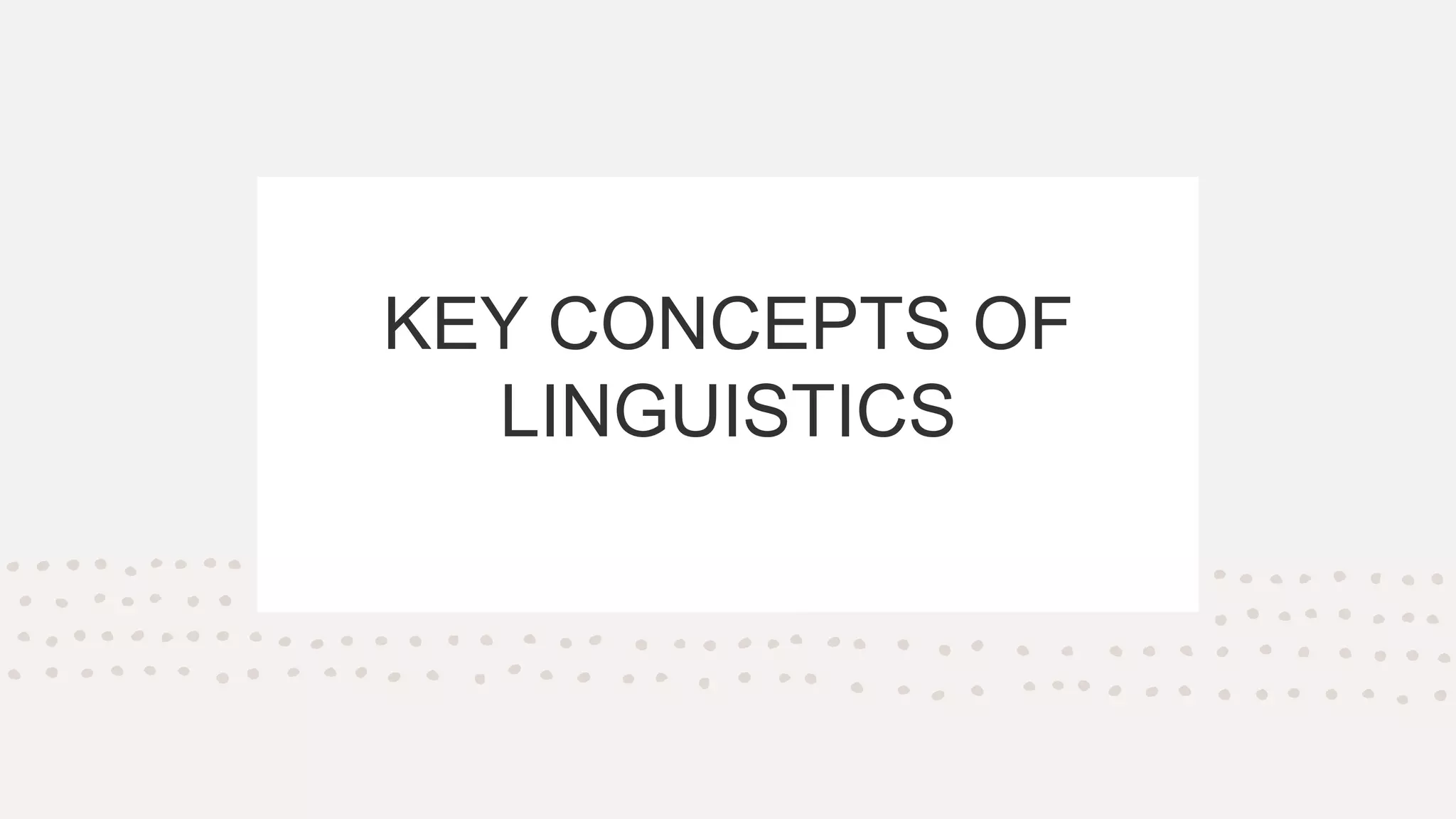 Diss Linguistics | PPTX