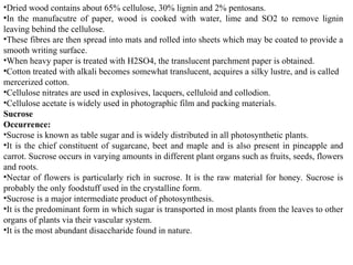 Dissacharides and polysaccharides notes.ppt