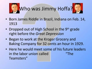 Dissappaerance Of Hoffa | PPT