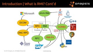 Dissecting and Attacking RMI Frameworks | PPT