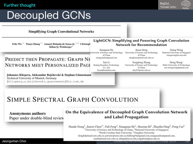 Dissecting the diffusion process in linear graph convolutional networks ...