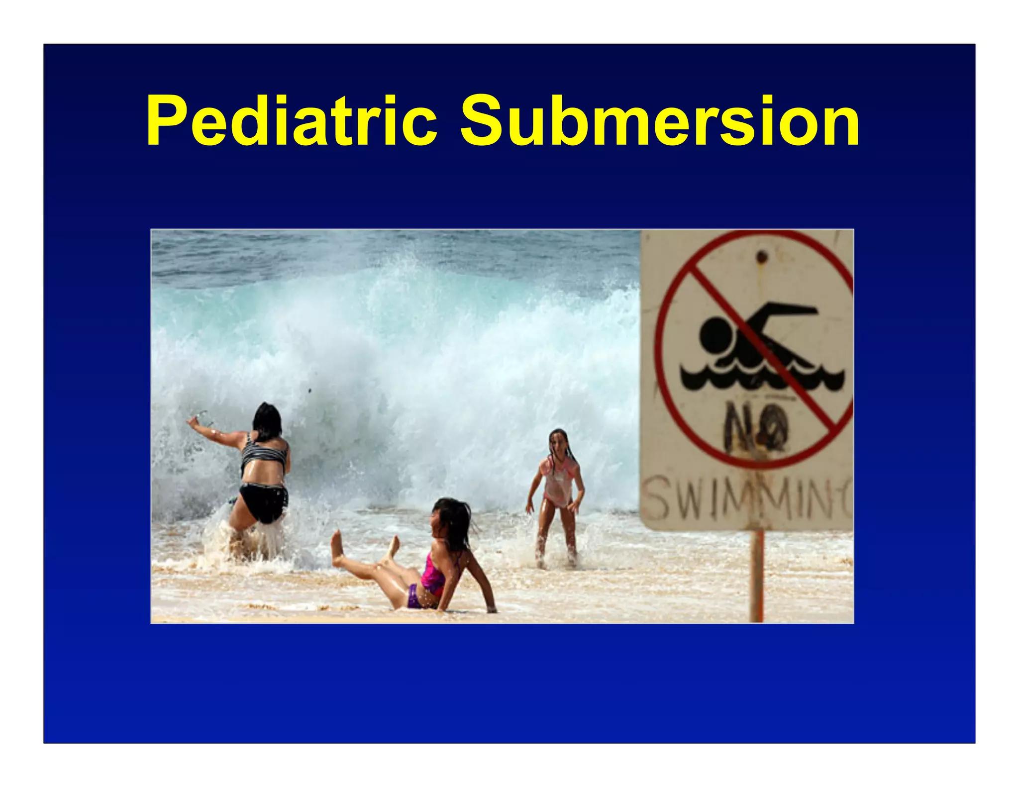Dissecting the Medical Issues in Pediatric Drowning | PDF