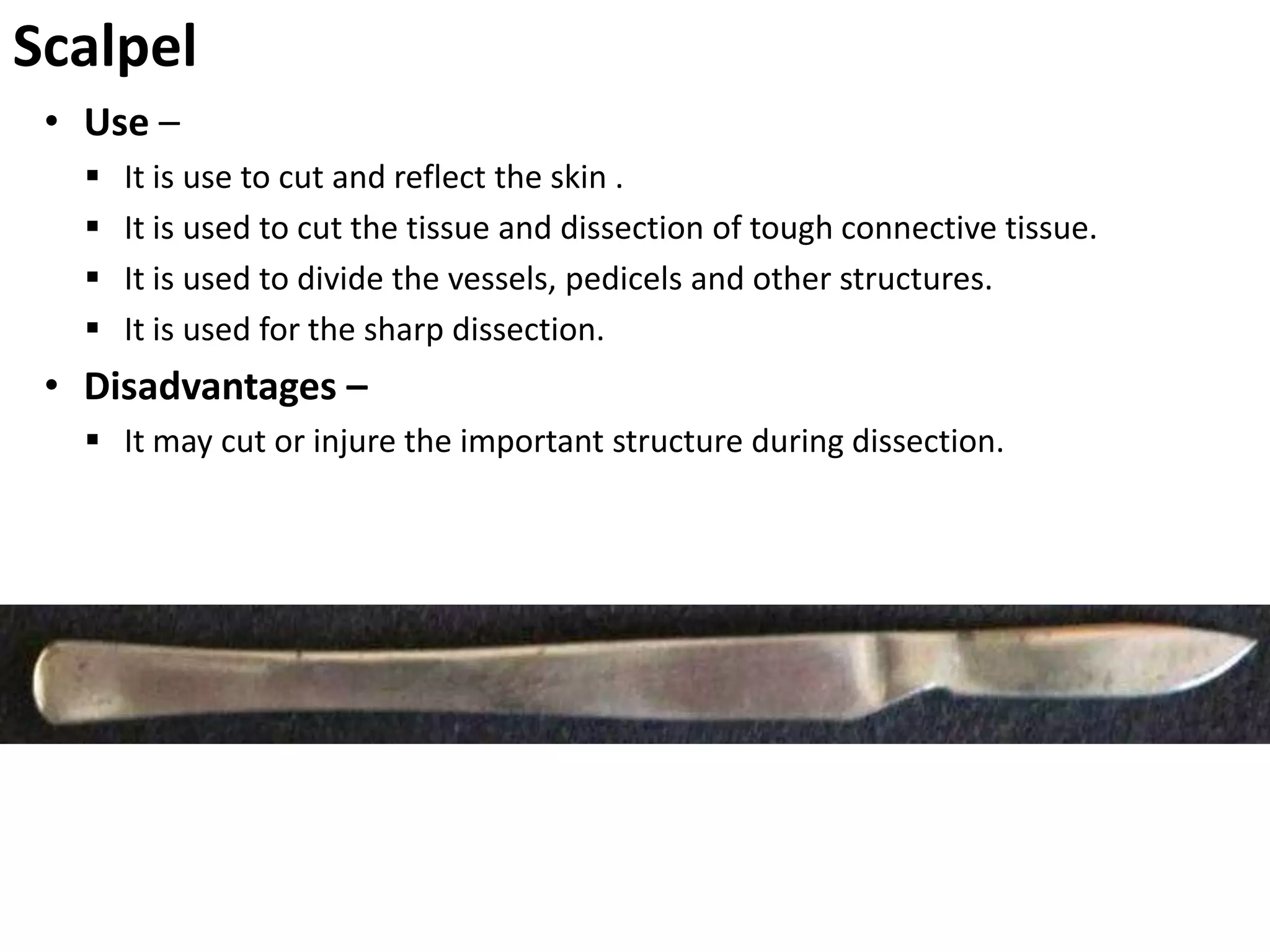 Dissection and instruments | PPTX
