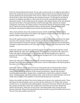 Anatomy Dissection guide | PDF