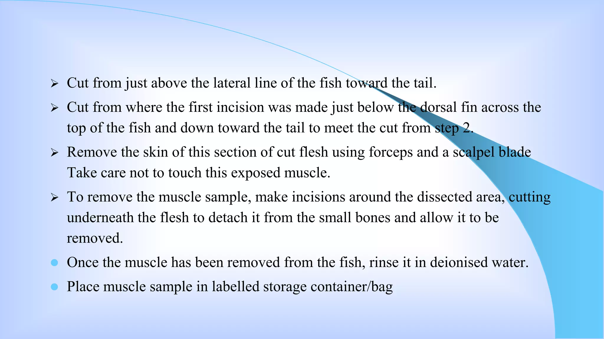 Dissection of internal organs of fish | PPTX