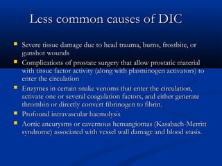 Microangiopathic Haemolytic Anaemia | PPT