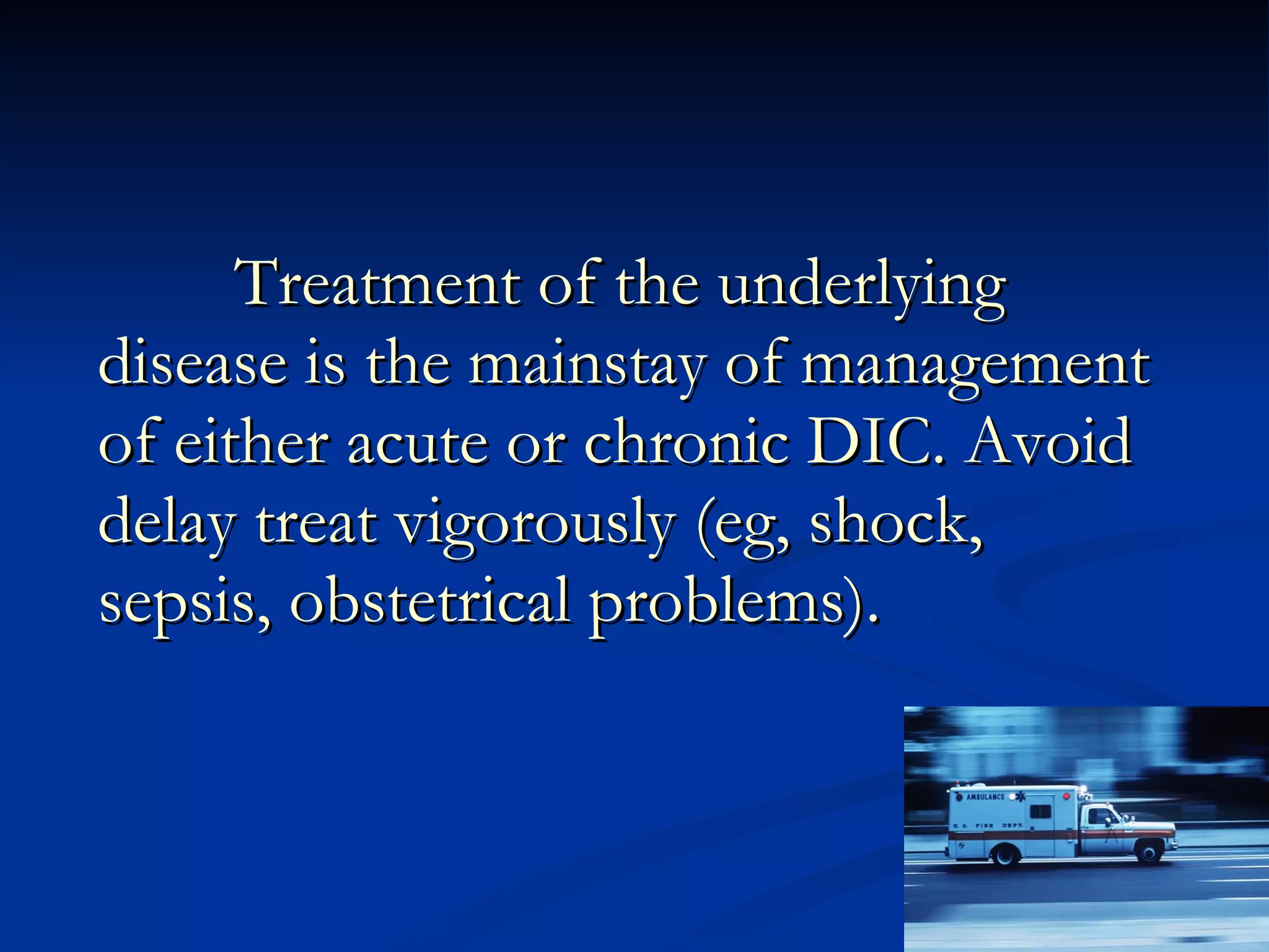 Disseminated Intravascular Coagulation | PPT