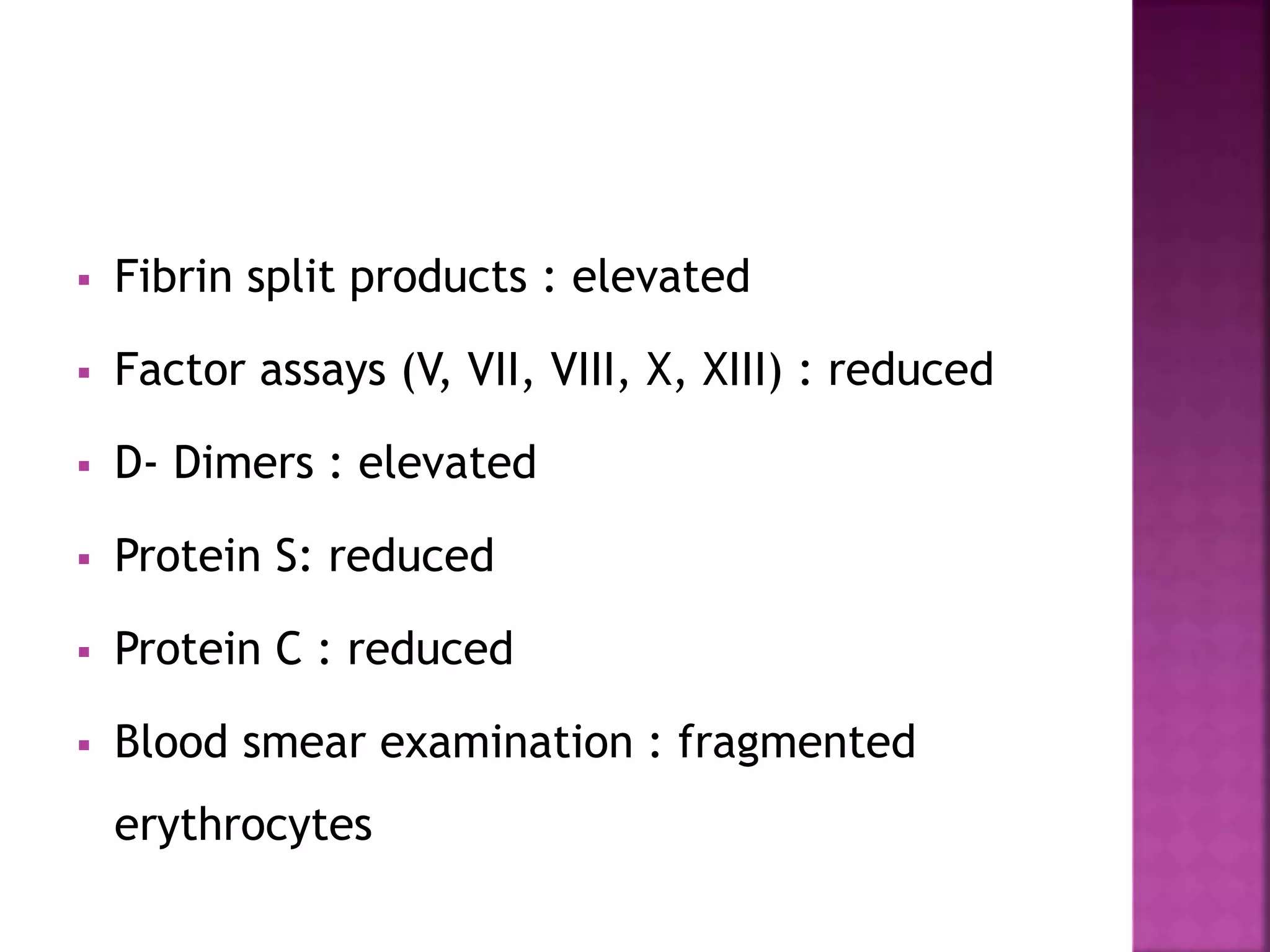 Disseminated intravascular coagulation | PPTX