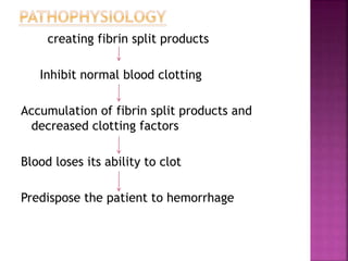 Disseminated intravascular coagulation | PPTX