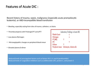 Comprehensive Overview of Disseminated Intravascular Coagulation (DIC ...