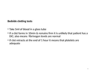 Comprehensive Overview of Disseminated Intravascular Coagulation (DIC ...