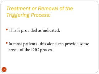 DISSEMINATED INTRAVASCULAR COAGULATION - Lecture.ppt