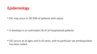 DISSEMINATED INTRAVASCULAR COAGULATION (DIC) IN CHILDREN.pptx