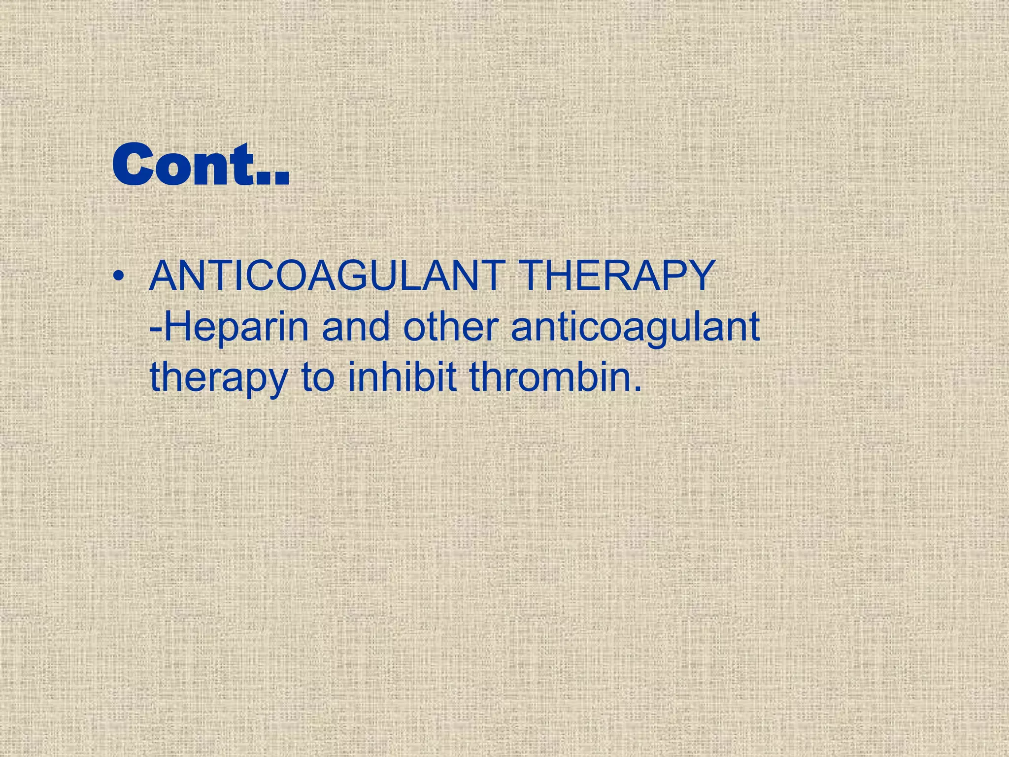 Disseminated intravascular coagulation ppt | PPTX